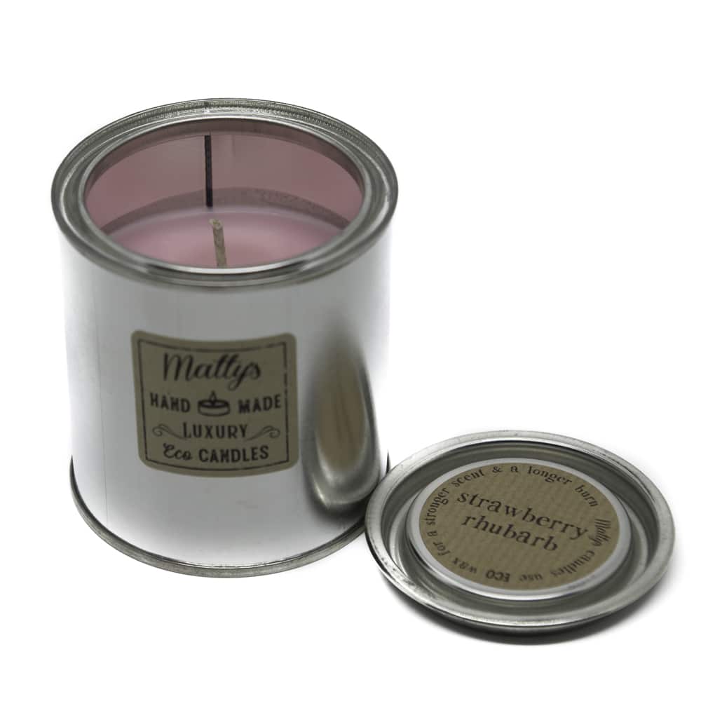 Strawberries & Rhubarb Candle – Matty's Candles