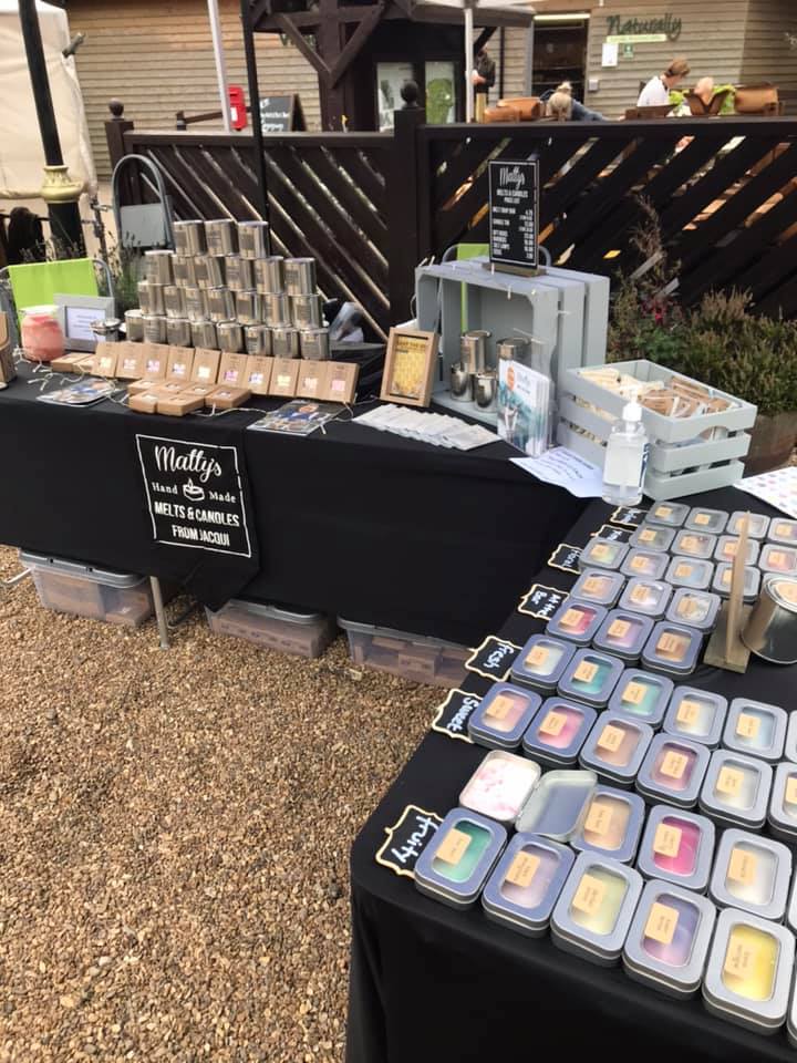 Market Stall Gallery – Matty's Candles